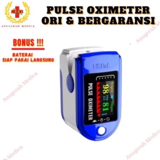 Jual Pulse Oximeter LK88 Fingertip Pulse Oxymeter Oksimetri Alat ...