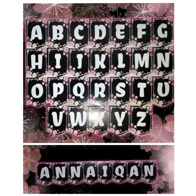 Jual Banner Custom, Banner Ulang Tahun, banner bunga | Shopee Indonesia