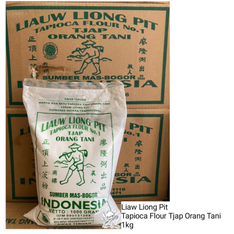 Jual Sagu Tani Cap Liauw Liong Pit 1 KG | Shopee Indonesia