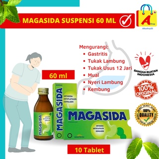 Jual MAGASIDA obat maag kembung dan nyeri lambung 10 Tablet | Shopee ...