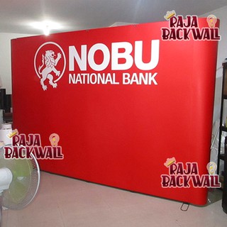 Jual Backwall portable, Backdrop Pameran, display modul 3x4 NON ...