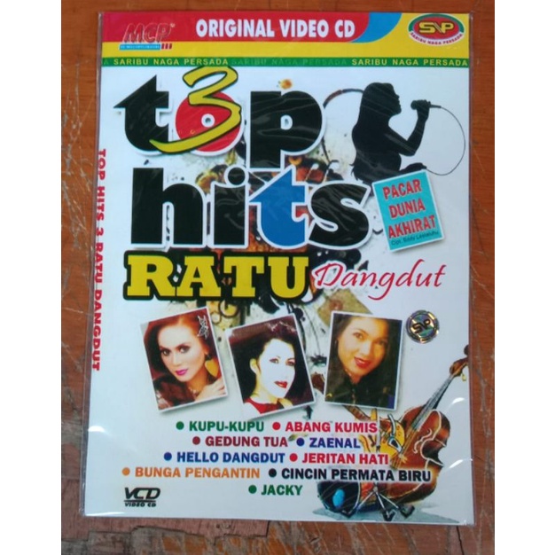 Jual Kaset Vcd Original Lagu 3 top hits ratu dangdut | Shopee Indonesia