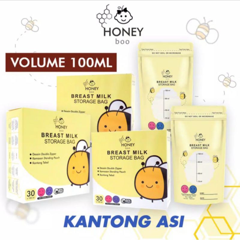 Jual KANTONG ASI HONEY BOO 100 ML | Shopee Indonesia