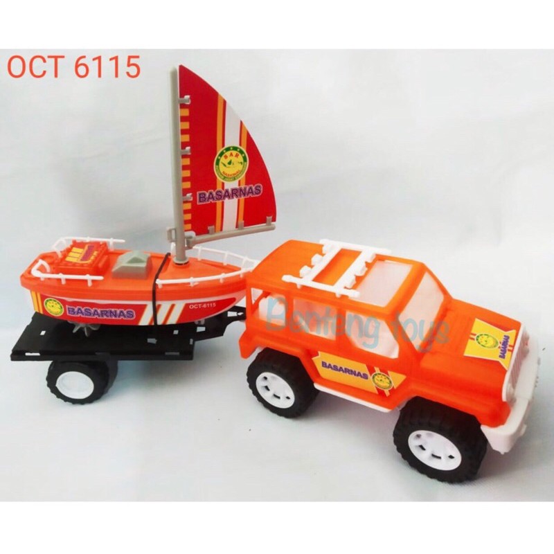 Jual Mainan Mobil Basarnas (Mobil dan Kapal) | Shopee Indonesia