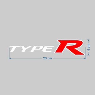Jual Stiker Mobil Honda Civic Type R - Car Decal Sticker | Shopee Indonesia
