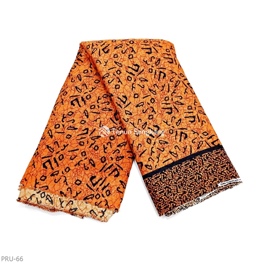 Jual Kain Tenun Dobby Batik Bugis Makassar Cokelat Camel - Tenun ...