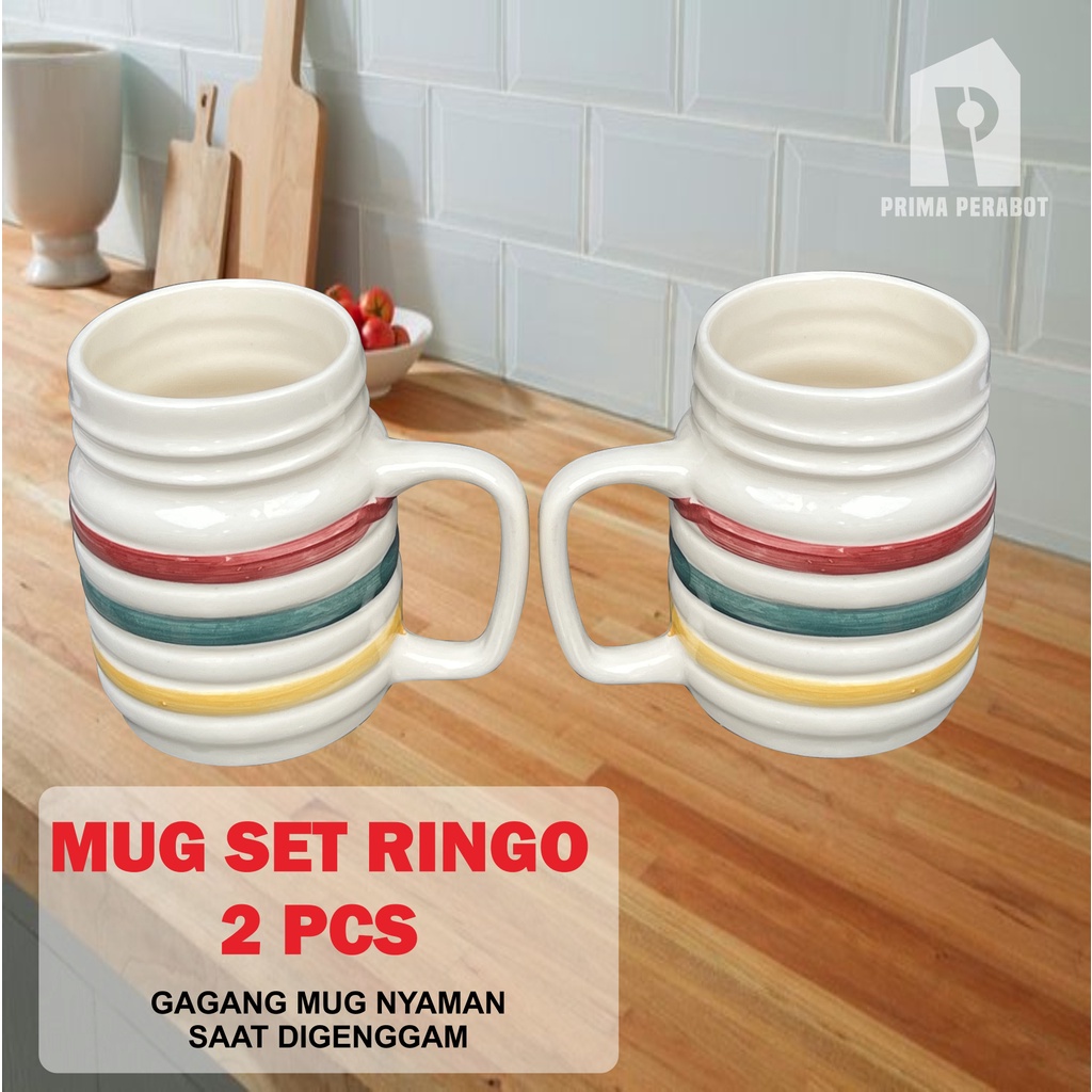 Jual Mug Set Ice Tea / Ice Coffe / Juice Mug Ringo | Shopee Indonesia
