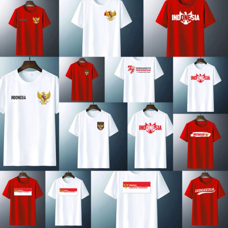 Jual KAOS MERAH PUTIH HUT RI //KAOS AGUSTUSAN//UNISEX DIGITAL SABLON ... Jual KAOS MERAH PUTIH HUT RI //KAOS AGUSTUSAN//UNISEX DIGITAL SABLON ...