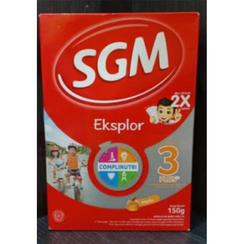 Jual SGM Eksplor 3 Plus Madu (3 - 4Tahun) Susu Pertumbuhan Anak 150gr ...