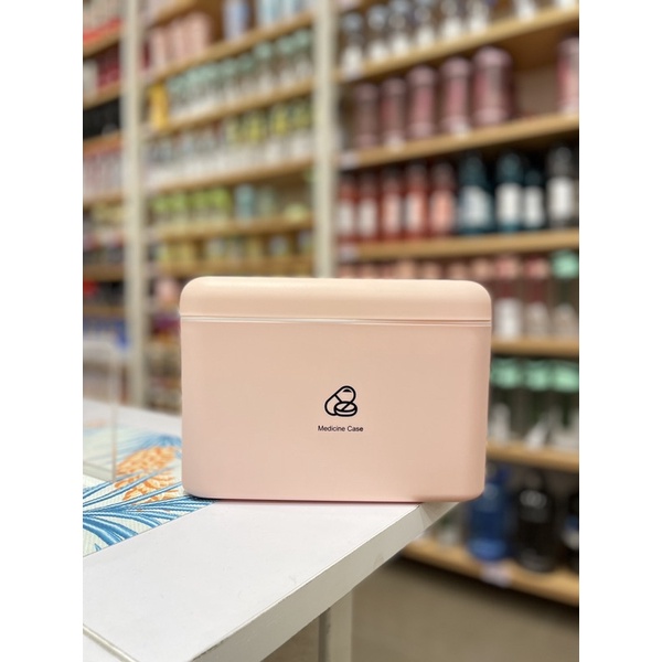 Jual MINISO Kotak Obat Rumah Kotak Penyimpanan Lapisan Ganda Medicine ...