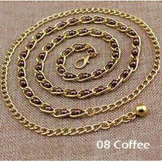 Jual Ikat Pinggang Rantai Mutiara | Sabuk Rantai Mutiara | Aksesoris ...