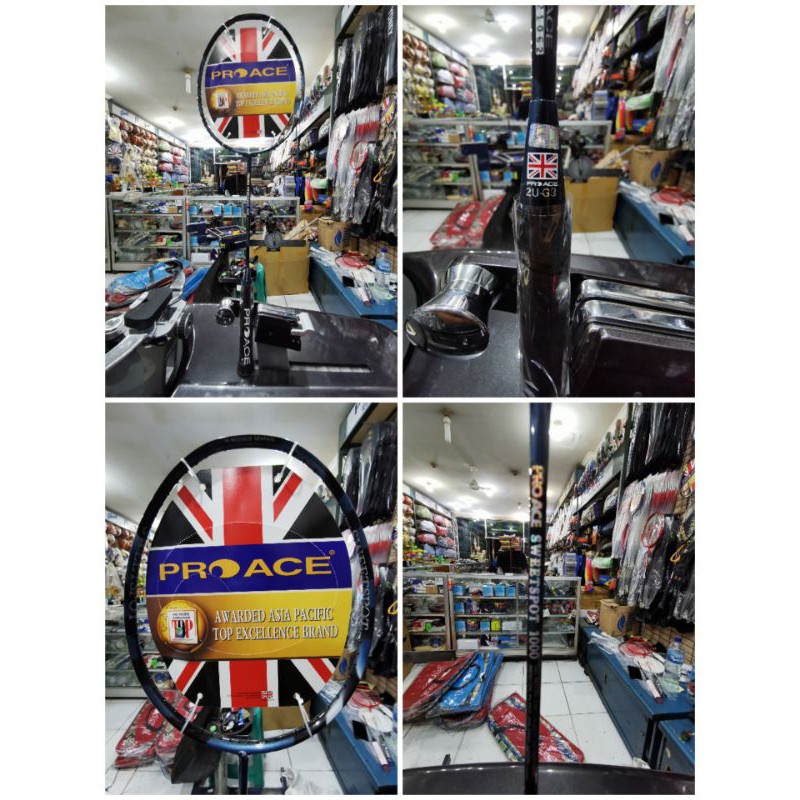 Raket Badminton/Bulutangkis Pro Ace Sweet Spot 1000 | Shopee Indonesia