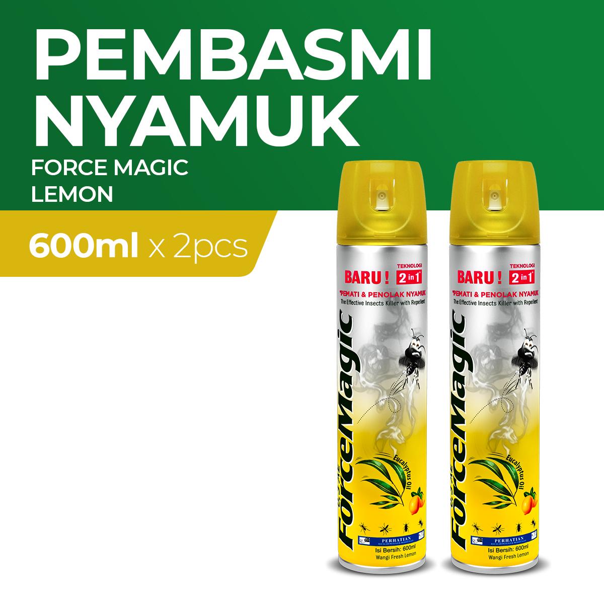 Force Magic Lemon 600 ml - Paket Hemat isi 2 Twin Pack | Shopee Indonesia