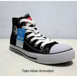 Jual SEPATU DALLAS / MASTER BASKET ORI UKURAN 30-43 MODEL TINGGI BLACK ...