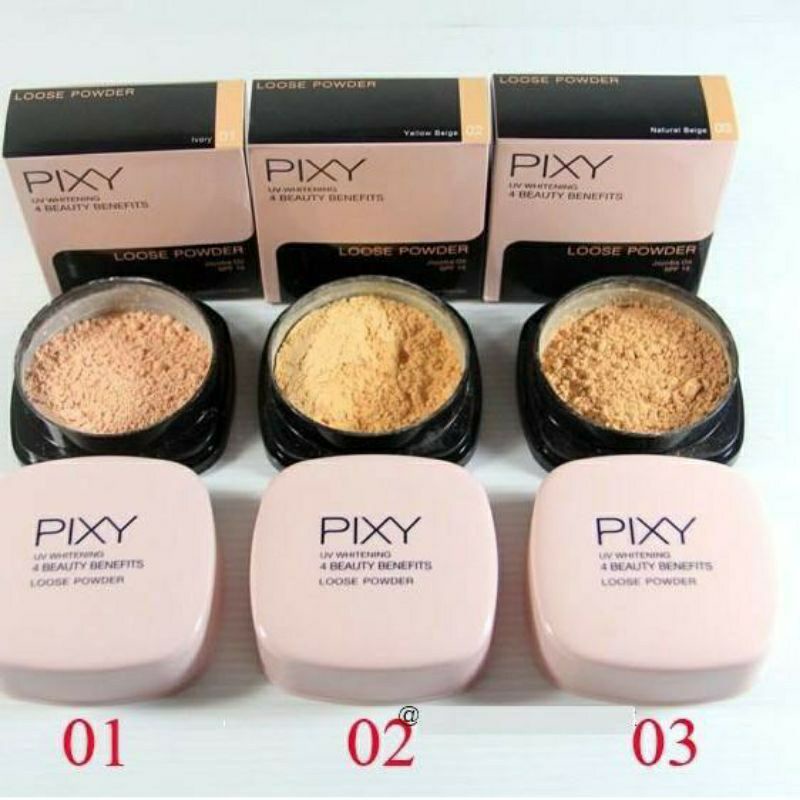 Jual PIXY 4 BEAUTY BENEFIT LOOSE POWDER 12GR | Shopee Indonesia
