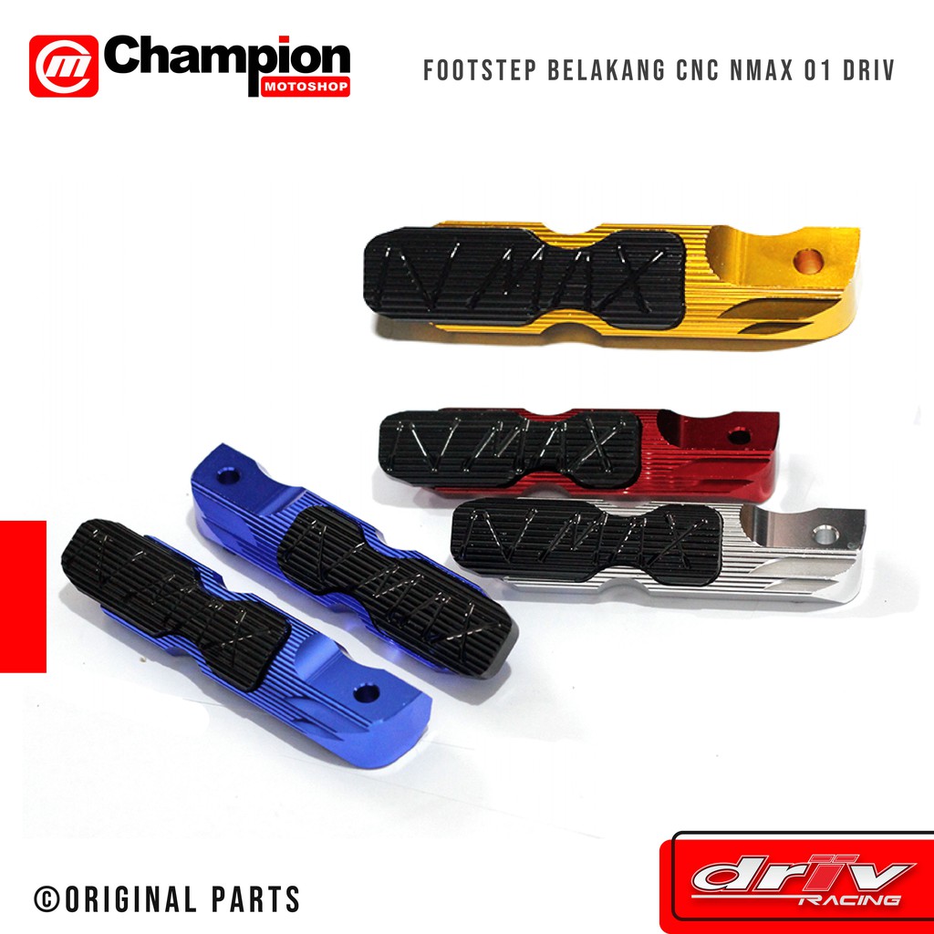 Jual Foot Step Footstep Belakang Cnc Nmax 01 Driv | Shopee Indonesia