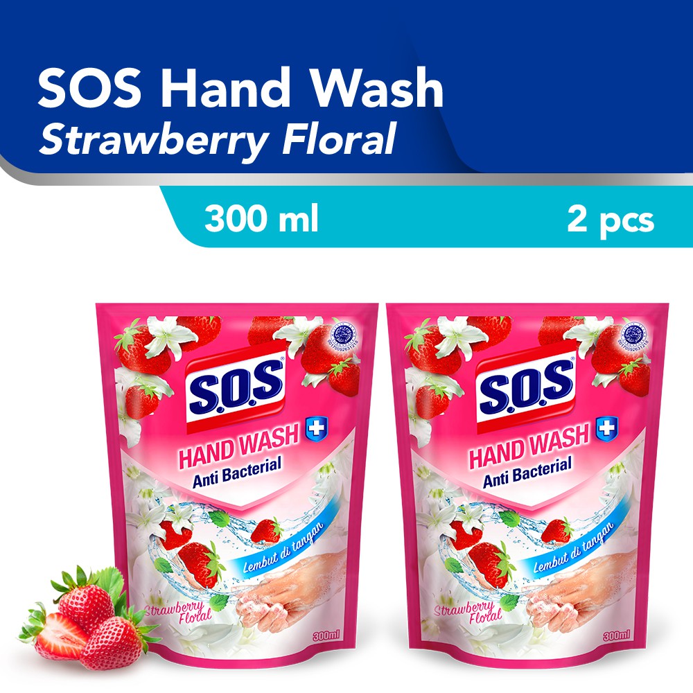 Sos Sabun Cuci Tangan Refill [300 Ml 2 Pcs] Shopee Indonesia