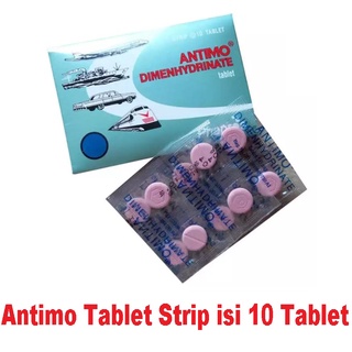 Jual Antimo Tablet Strip isi 10 Tablet #PB | Shopee Indonesia