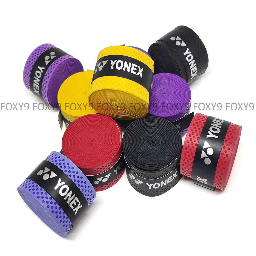 Jual GRIP RAKET BADMINTON KARET BINTIK | Shopee Indonesia