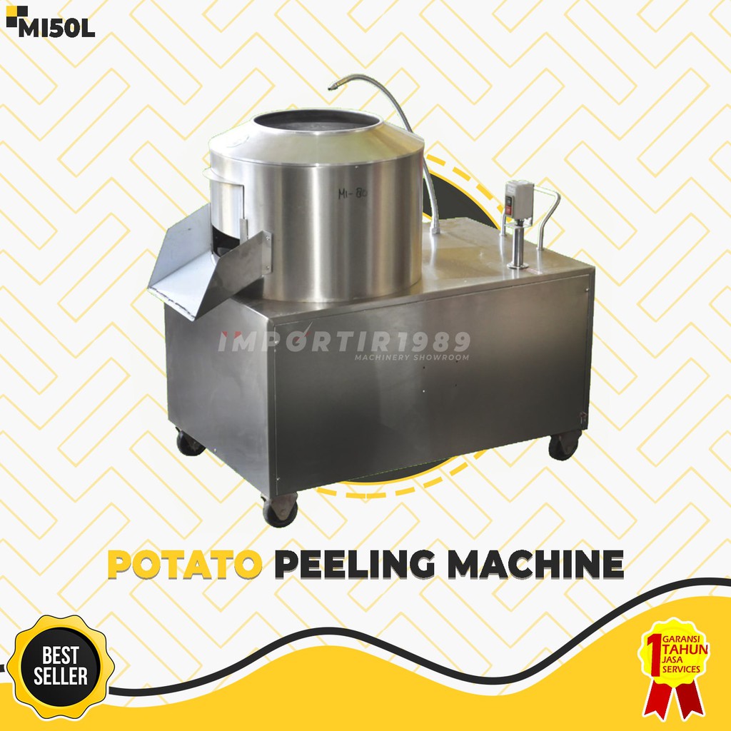Jual Mesin Pengupas Kulit Kentang Potato Peeler Machine MI50L | Shopee ...