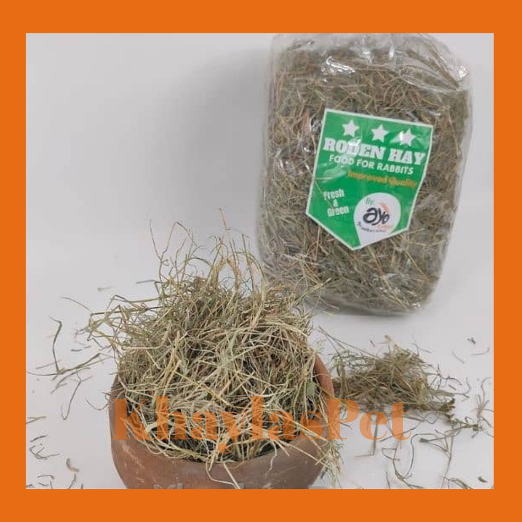Jual Rumput Pakan Kelinci Roden Hay Repack 400gr | Shopee Indonesia