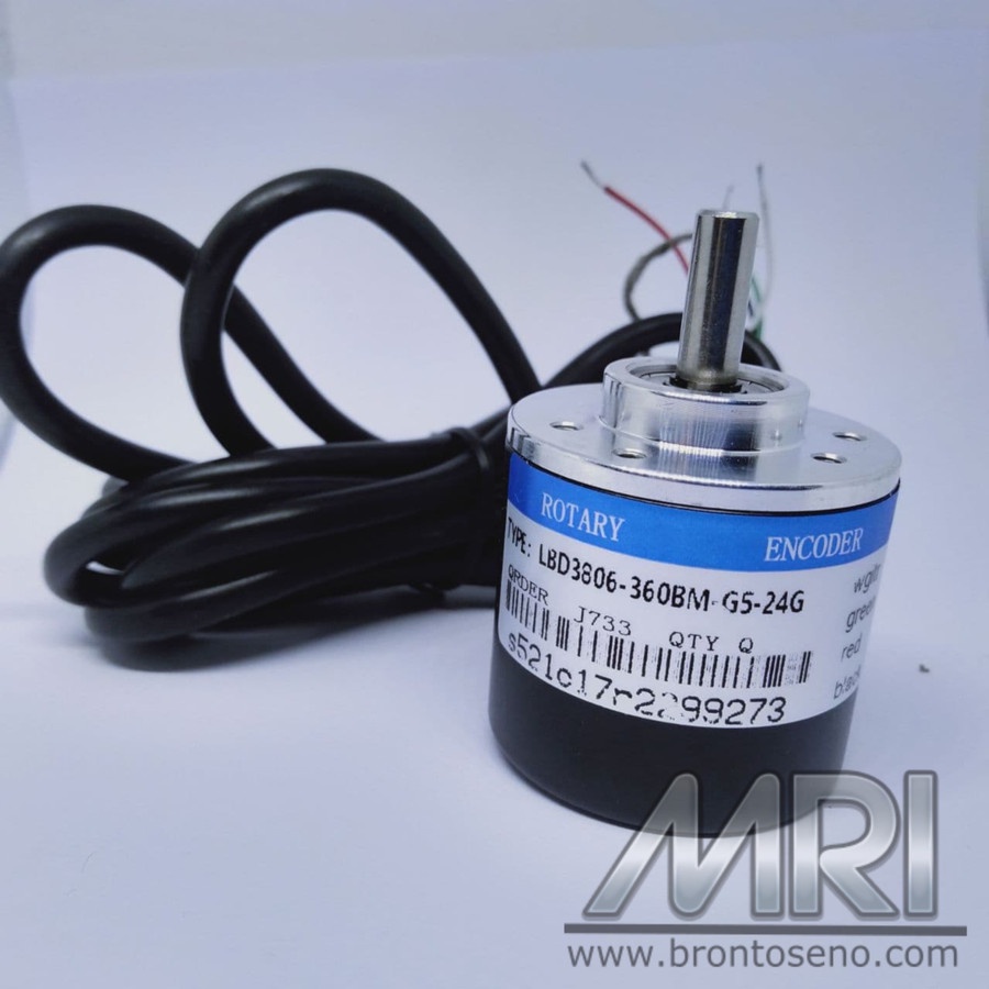 Jual Rotary Encoder 360 P/R 5V-24V Incremental Rotary AB 2 Phase 6mm ...