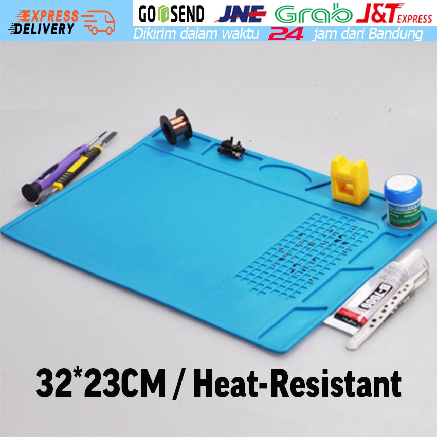 Jual Karpet Anti Panas / Alas Meja Service HP Silicone Repair Mat Alas ...
