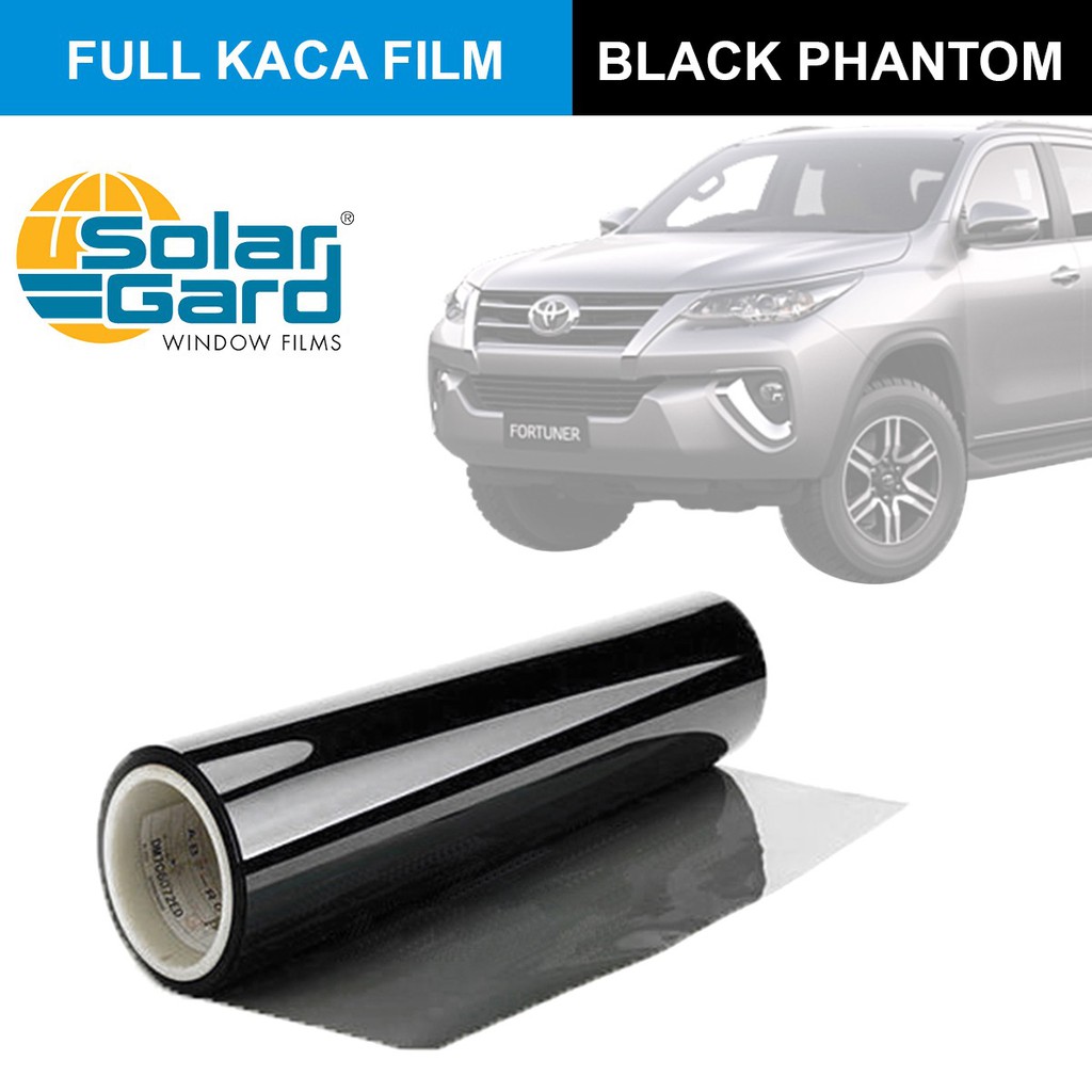 Jual KACA FILM SOLAR GARD BLACK PHANTOM - (LARGE CAR) FULL KACA ...