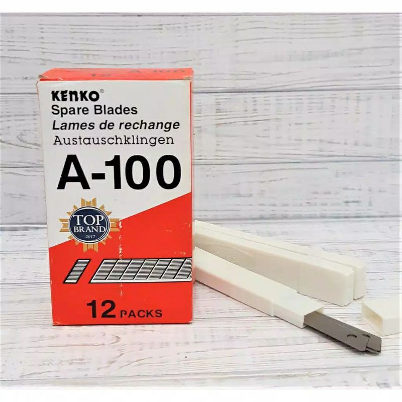 Jual KENKO A-100 Isi cutter anak cutter kecil | Shopee Indonesia