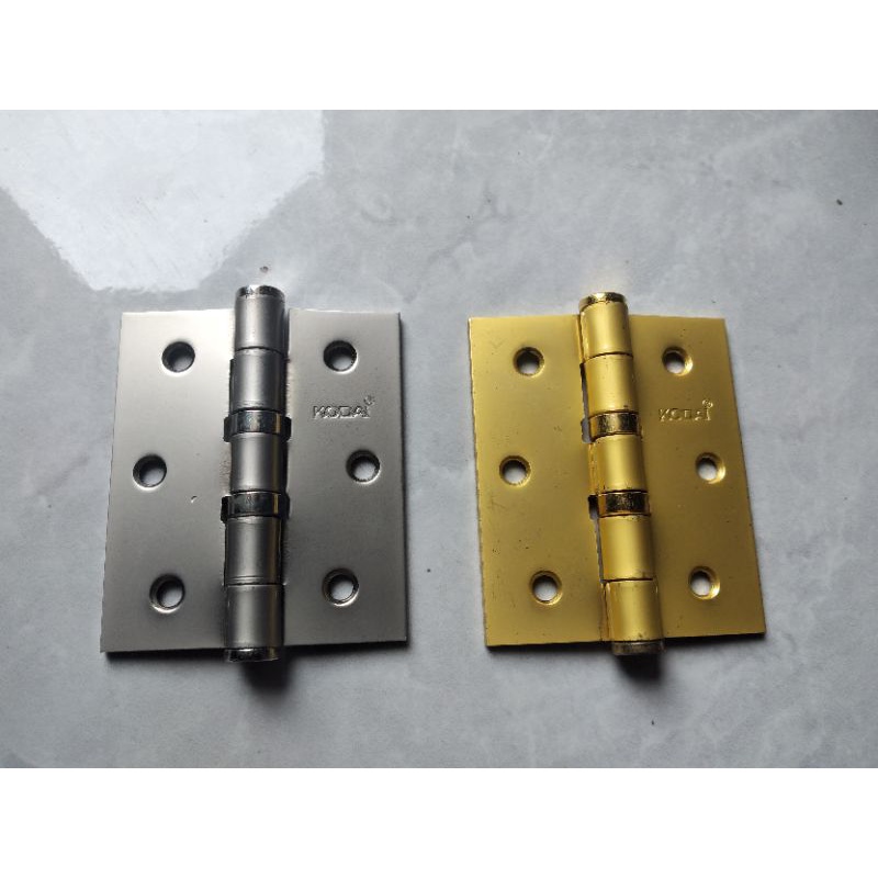 Jual engsel jendela tebal warna putih dan kuning ukuran 3' | Shopee ...