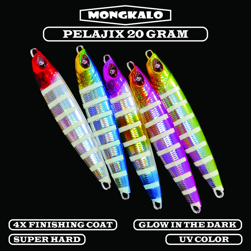 Jual Metal Jig 20 Gram GID MONGKALO PELAJIX 20gr MetalJig Killer 20g 20 gr 20 G Umpan Metal ...