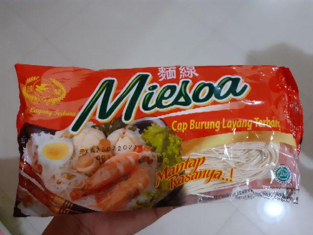 Miesoa Cap Burung Layang Terbang 130 Gr - Halal MUI Misoa Miesua Misua ...