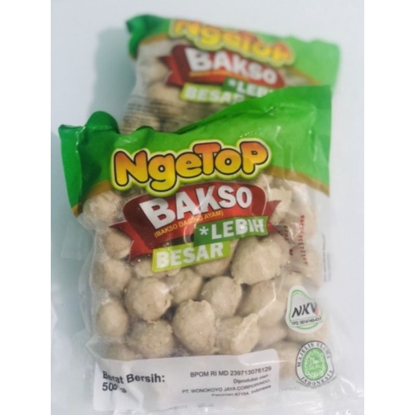 Jual Bakso Ayam Ngetop 500gr | Shopee Indonesia