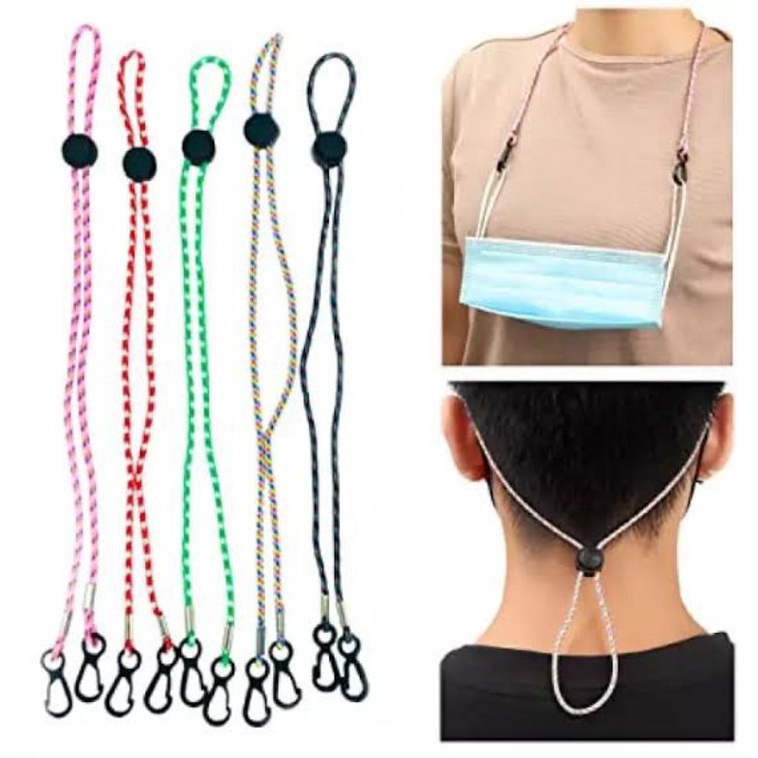 Jual Tali Masker Korea Tali Masker Hijab Stopper | Shopee Indonesia