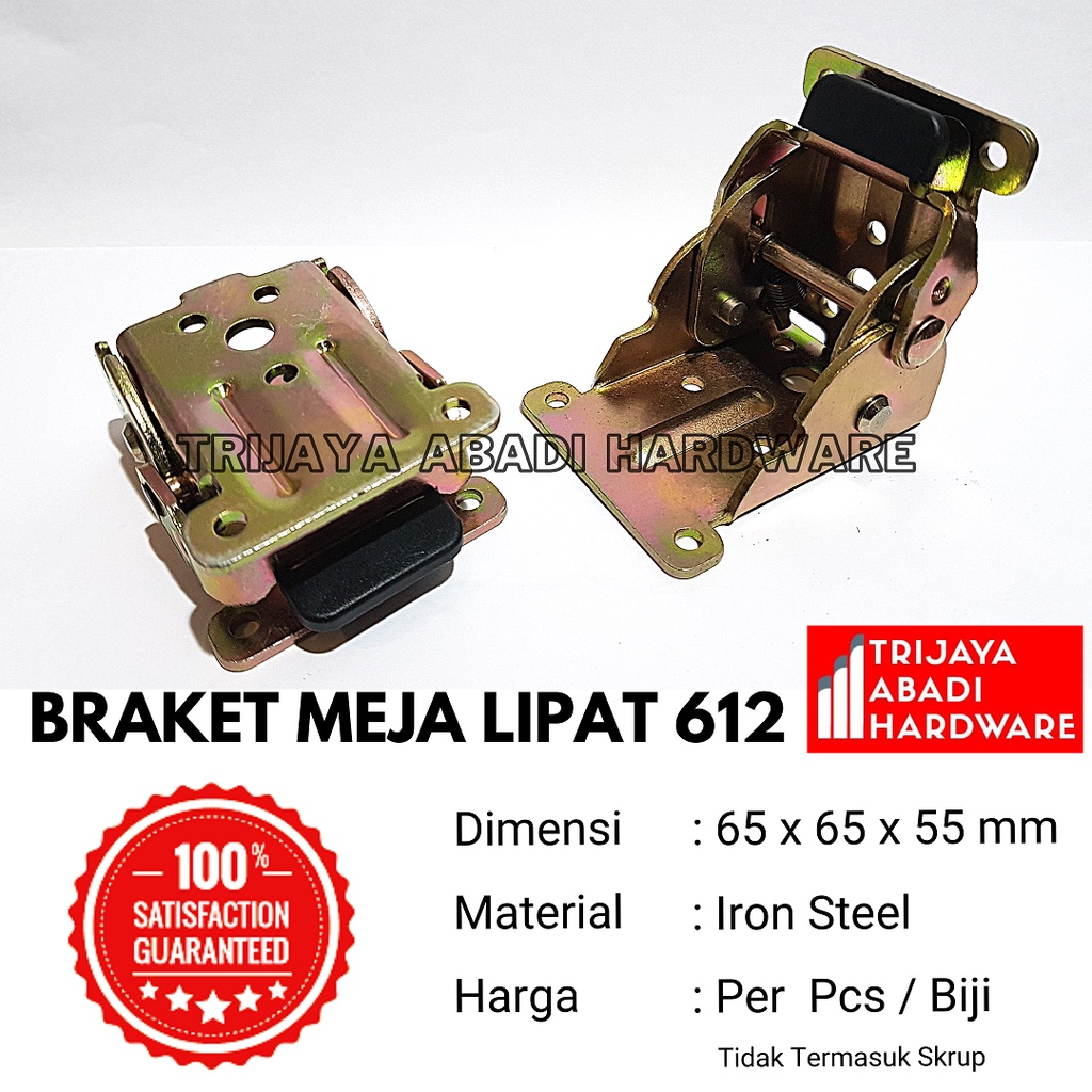 Jual Braket Meja Lipat E 612 Bracket Engsel Siku Kaki | Shopee Indonesia