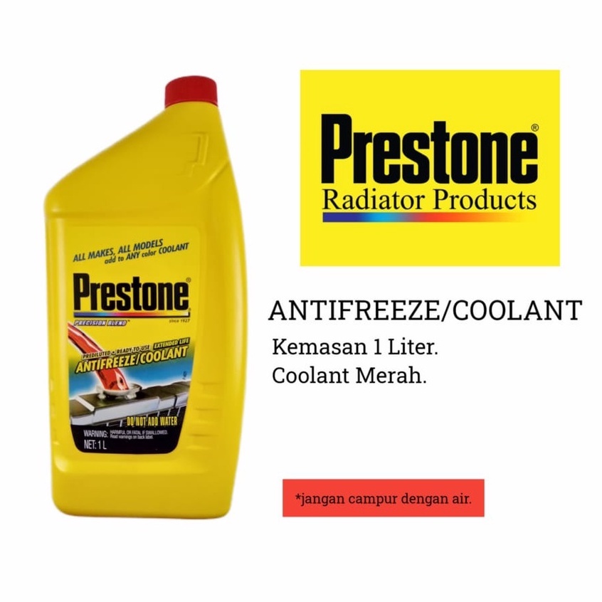 Jual Coolant PRESTONE Antifreeze Air Radiator Pendingin Radiator 1 ...