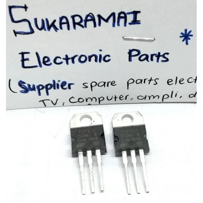 Jual TRANSISTOR TIP31 TIP32 SET / TIP 31 C TIP 32 C SET | Shopee Indonesia