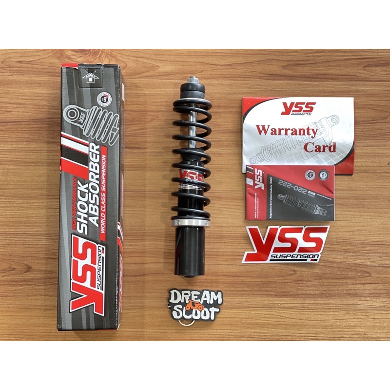 Jual Shock YSS Low 185mm Vespa Matic Shock Depan Ceper Vespa Sprint ...