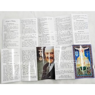Jual Kartu Doa Tessera Legio Maria - Kartu Doa - Lembar Doa Legio Maria ...