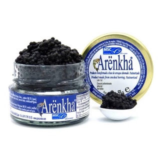 Jual Premium Arenkha Avruga Caviar smoked herring roe pescaviar 120gr ...