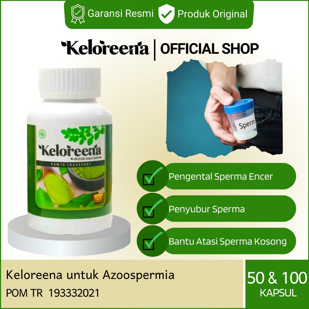 Jual Keloreena Kapsul Obat Azoospermia Sperma Kosong - Perbaiki ...