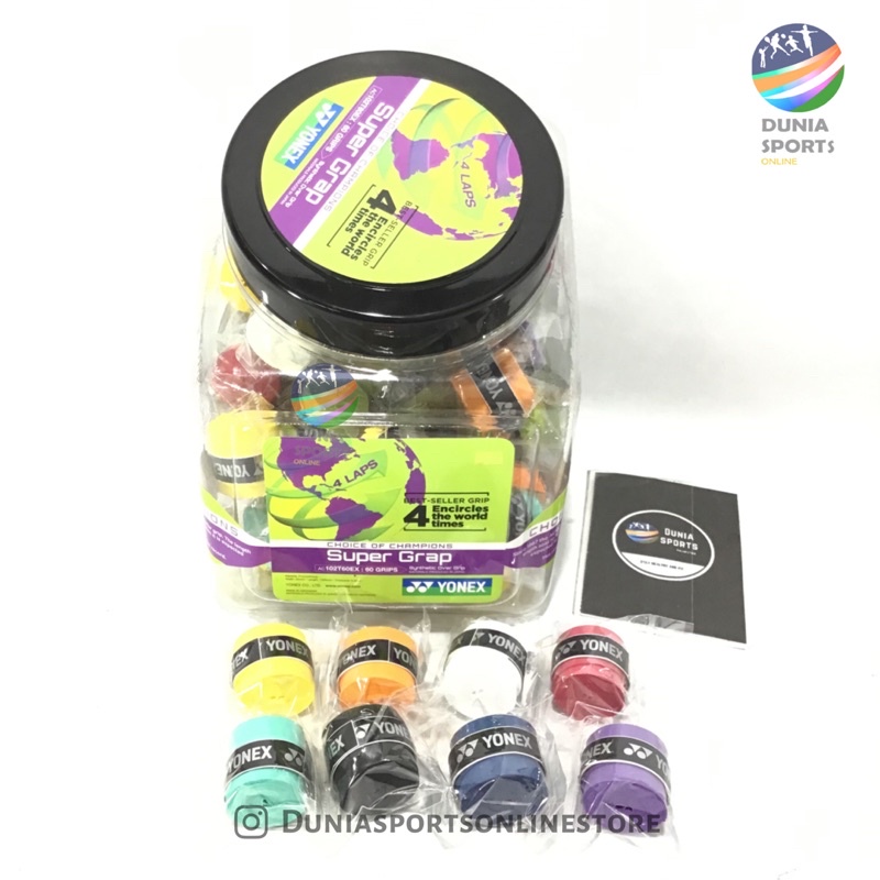 Jual GRIP YONEX AC 102 / AC102 / AC102T60-EX ROLL ORIGINAL Indonesia|Shopee Indonesia