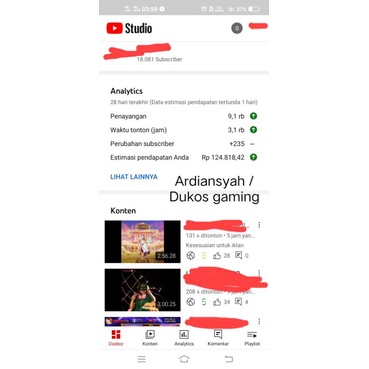 Jual AKUN YOUTUBE MONETISASI SUBS BANYAK !!! | Shopee Indonesia