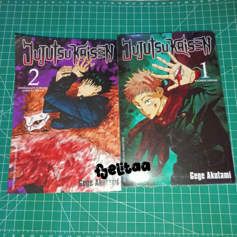 Jual komik jujutsu kaisen jjk preloved vol 1 & vol 2 | Shopee Indonesia