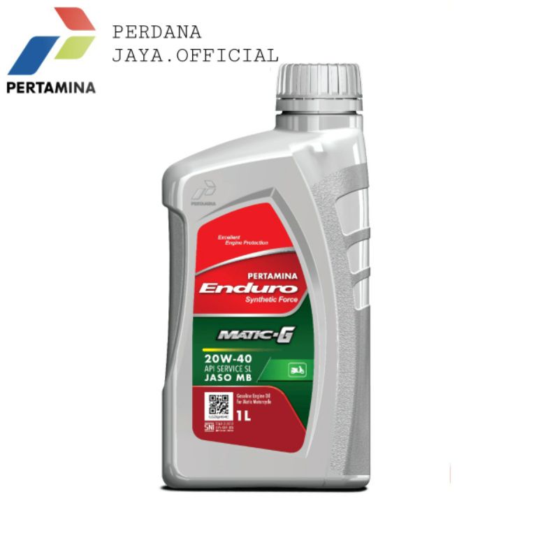 Jual Oli Enduro Matic-G Pertamina Synthetic Force 20W-40 API Service ...