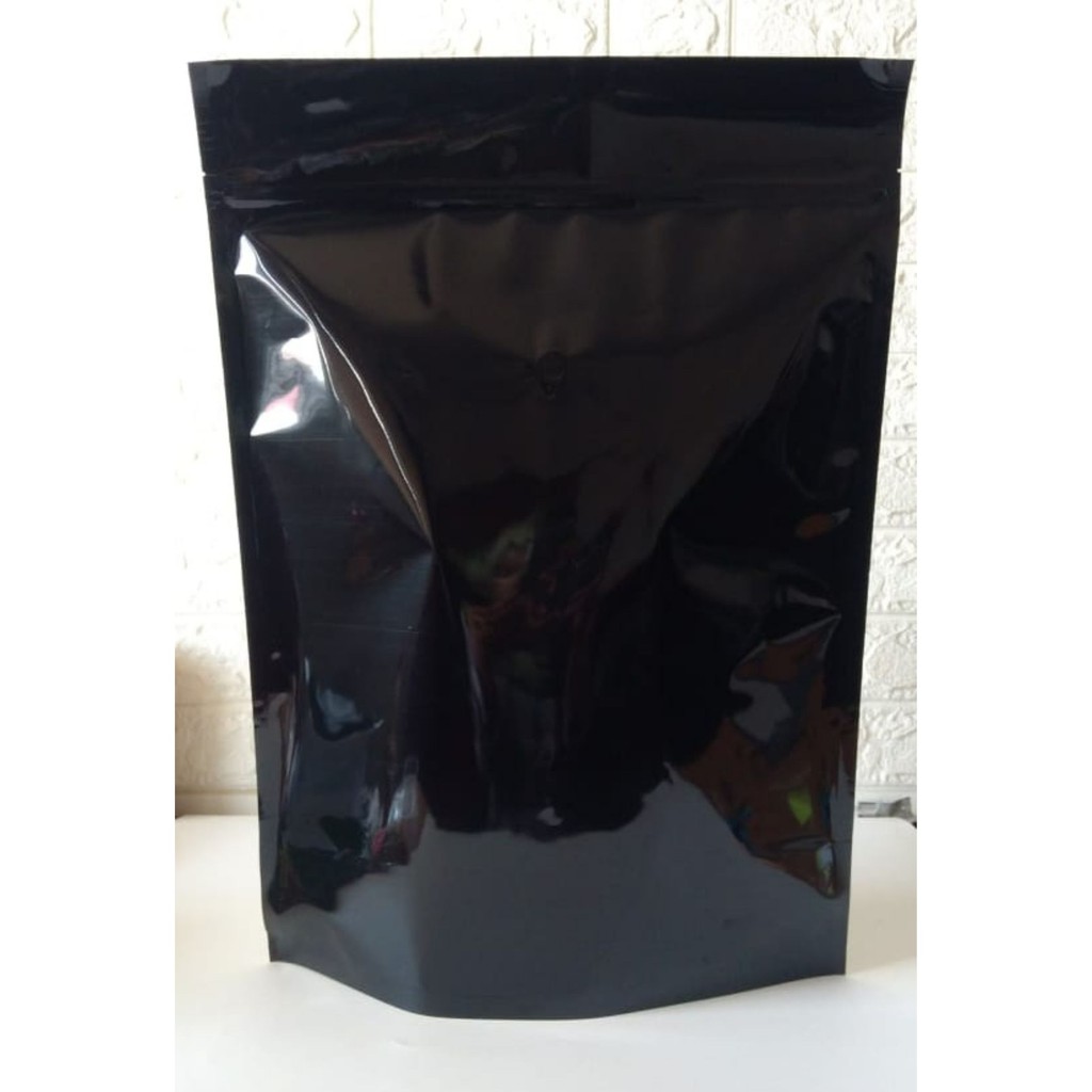 Jual Standing Pouch Hitam+Valve 5kg | Shopee Indonesia