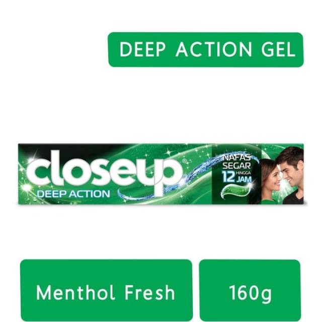 Jual Close Up Pasta Gigi Gel Green Gaga 160G | Shopee Indonesia