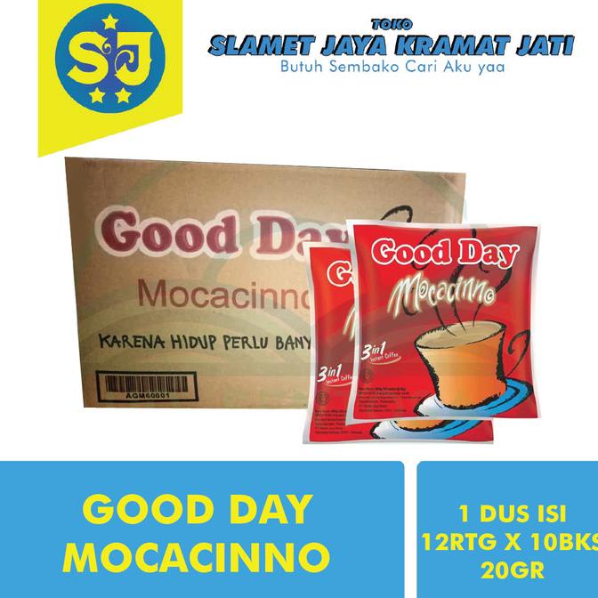 Jual 1 Dus Kopi Good Day Mocacino Isi 50Bagx50Pcsx20Gr -Diskon Sd 50% ...