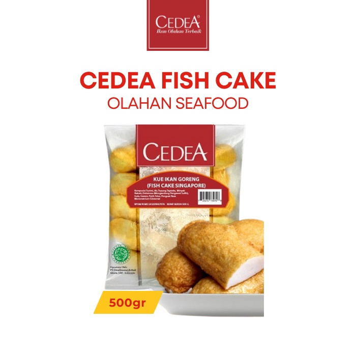 Jual Cedea Fish Cake Frozen Mart Frozen Food Palembang 500gr | Shopee ...