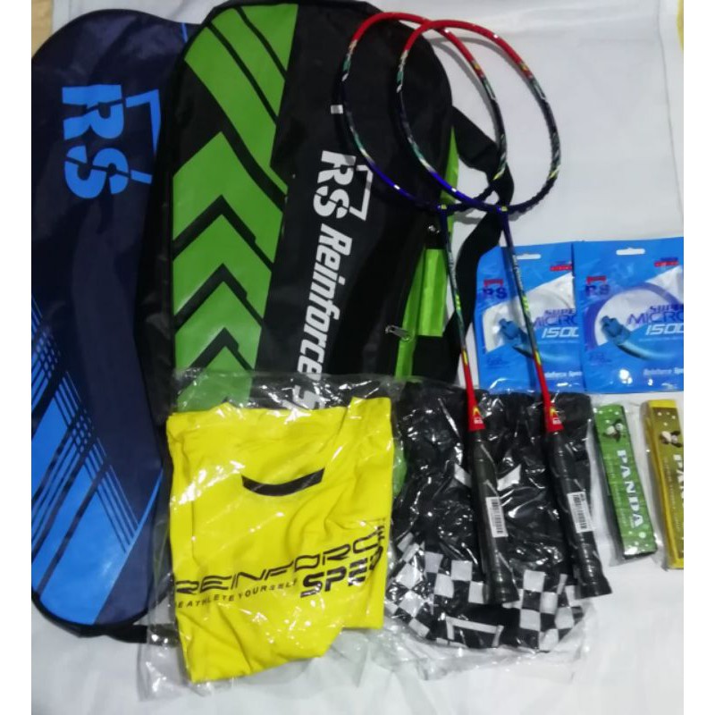 Jual Raket Badminton RS ISO POWER 111 Evo Original bonus ( Tas + Kaos ...